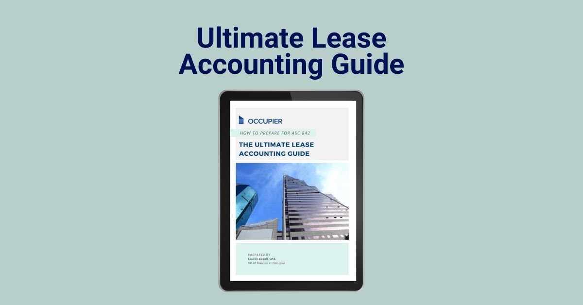 Lease Accounting Guide - Occupier