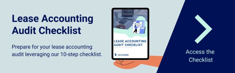 The Essential Lease Accounting Audit Checklist - Occupier