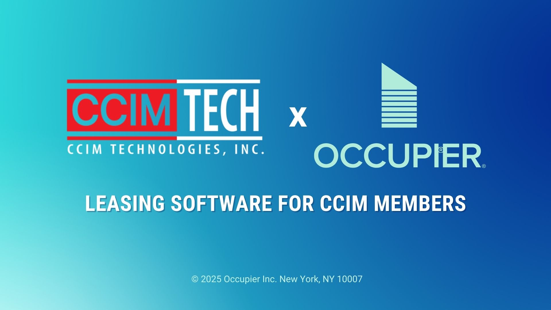 Lease Management Software for CCIM Members | Occupier - Occupier